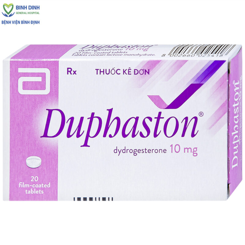 THUỐC DUPHASTON - Bệnh viện Bình Định